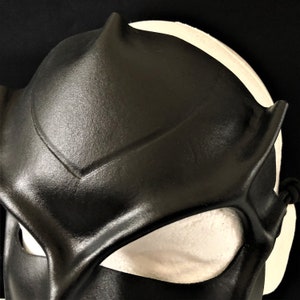Leather Jailer Festival Mask, Black Ops/ BDSM Fetish Bondage, LARP ...