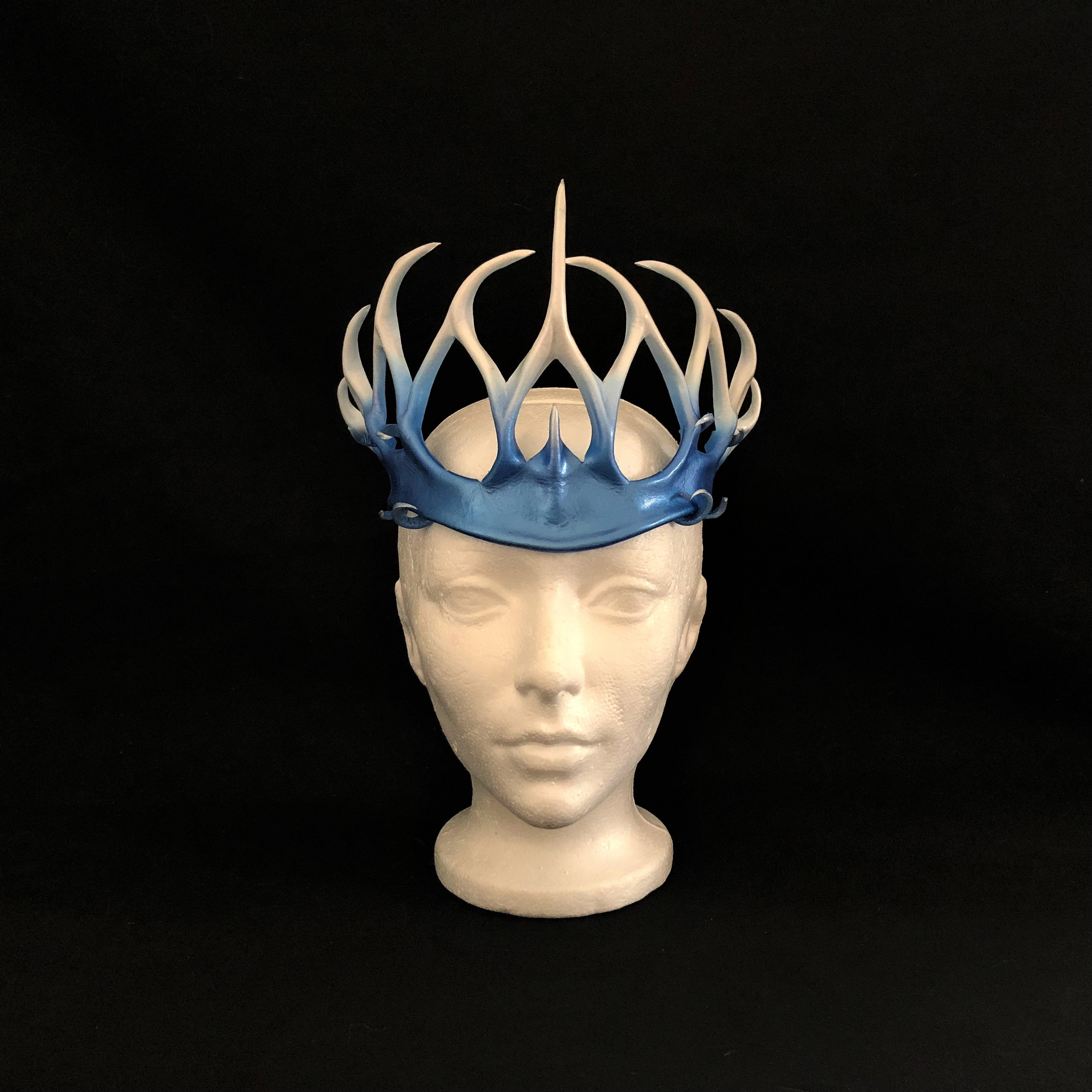 ICE WITCH Snow Queen Crown of Thorns Princess Cosplay | Etsy