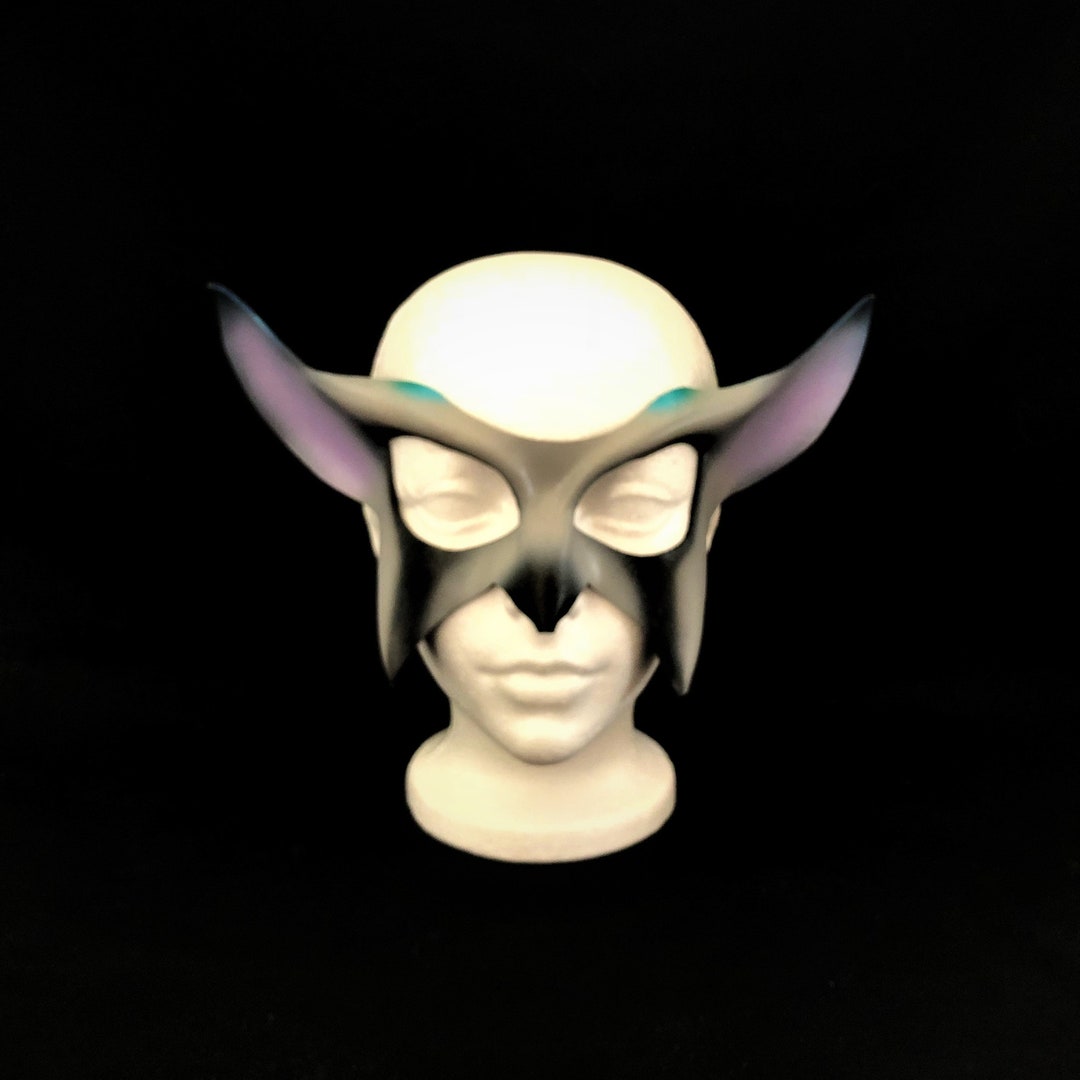 TRICO MASK - Leather Trico Cosplay Ears * Hippogriff Animal Masquerade ...