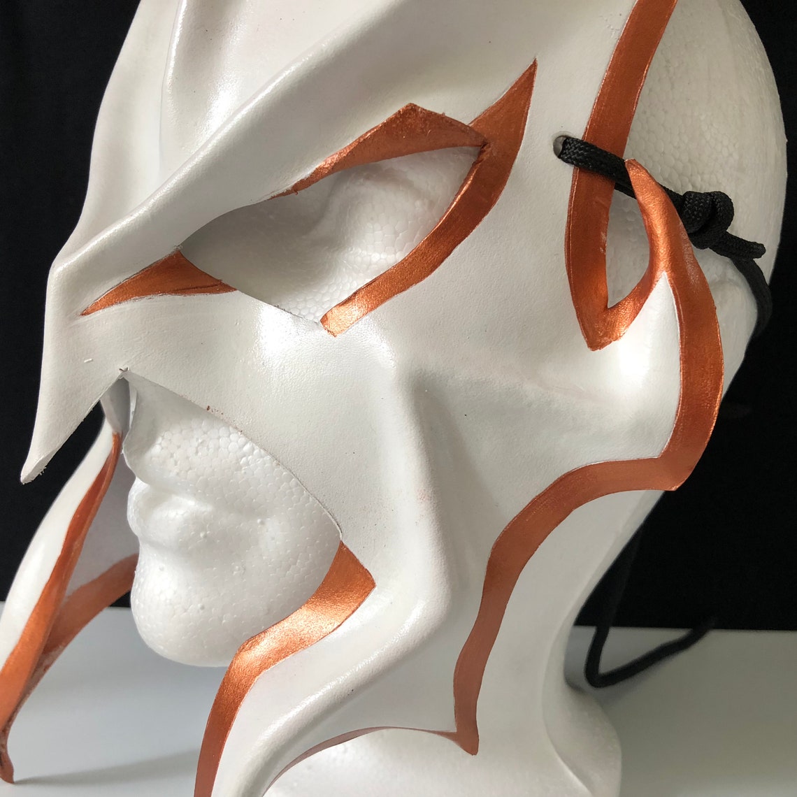 White Gladiator Mask Jinn Genie Halloween Mask Roman Gladiator | Etsy