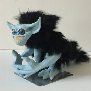 Nordic Goblin Gargoyle Shoulder Puppet, Custom Movable Fantasy Cosplay ...