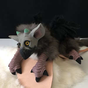 Baby Griffin Puppet TRICO, Griffin Statue Doll * the Last Guardian ...