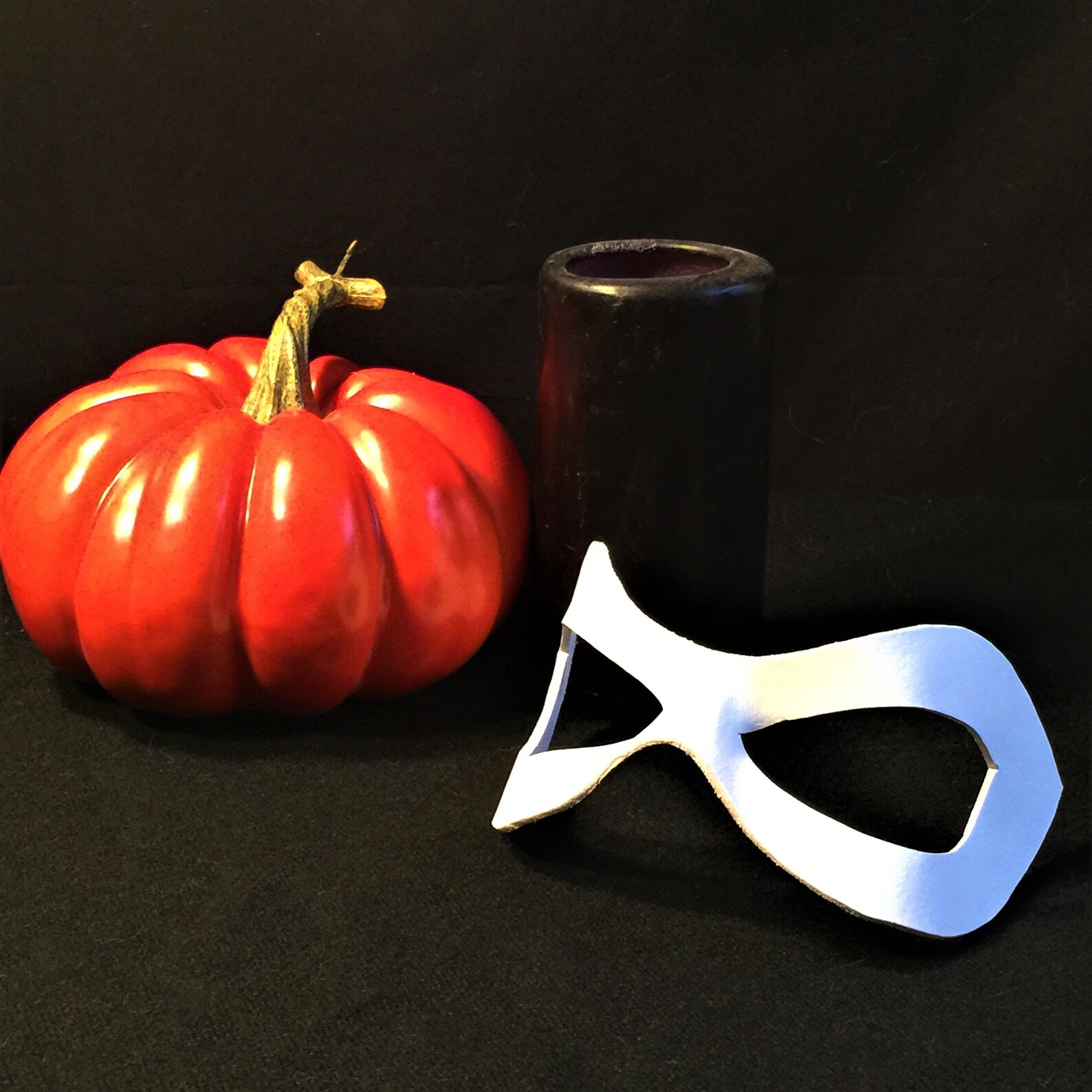 Leather Mask White Mask Renfaire Mime Superhero Cosplay - Etsy