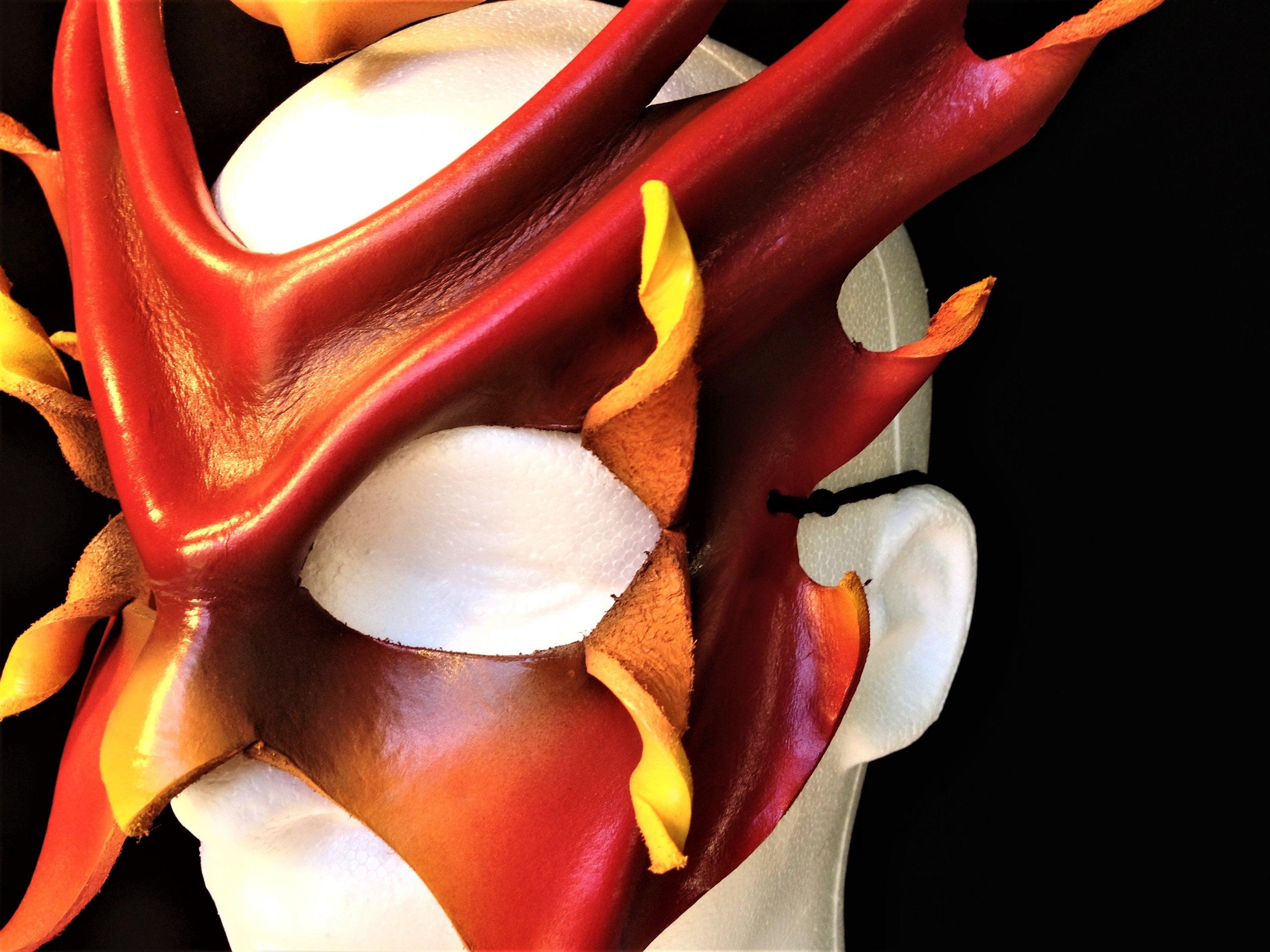 PHOENIX BIRD Mask - Firebird Mask * Phoenix Mask * Burning Man Mask ...