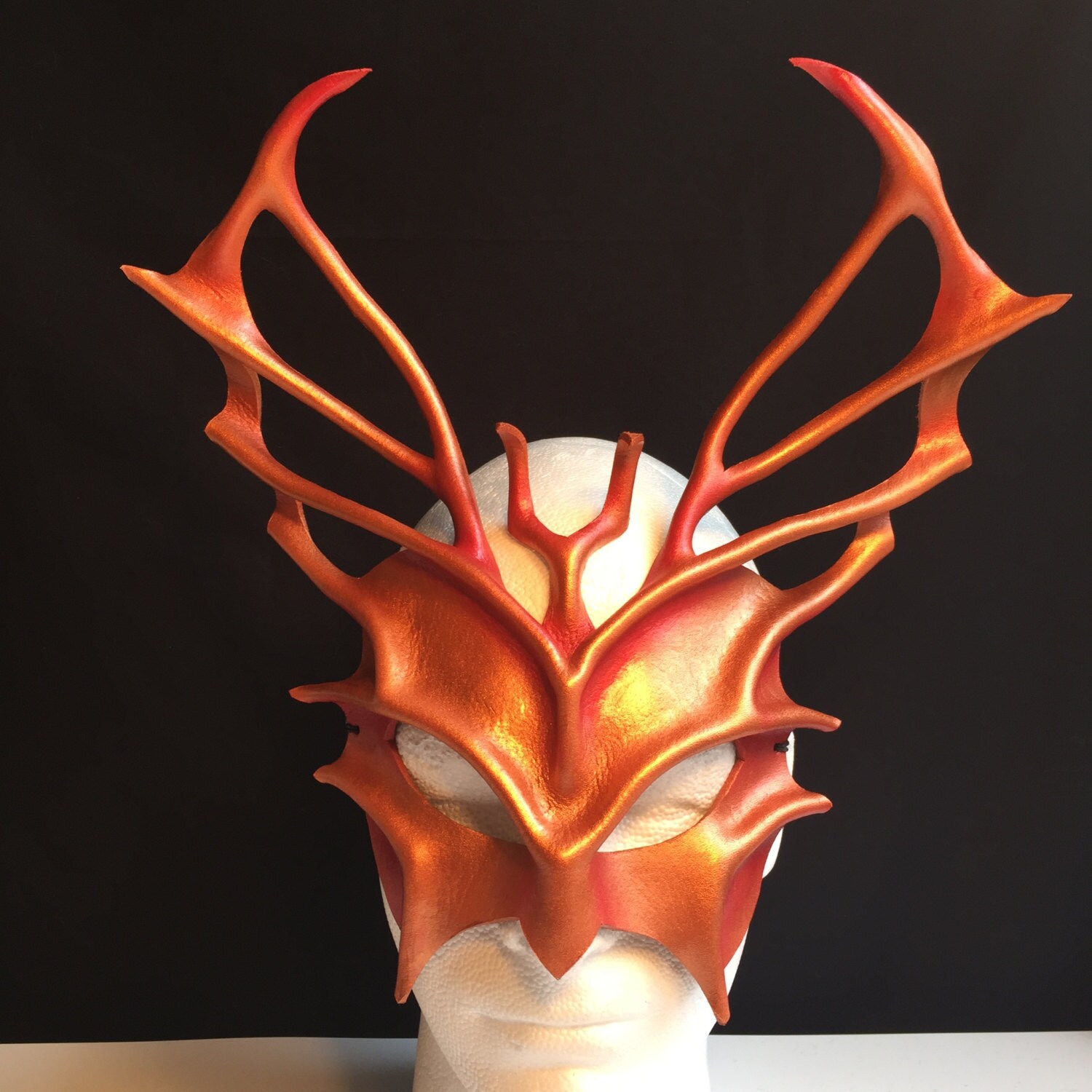 BRONZE TRITON Leather Mask Halloween Mask Greek God Mask - Etsy