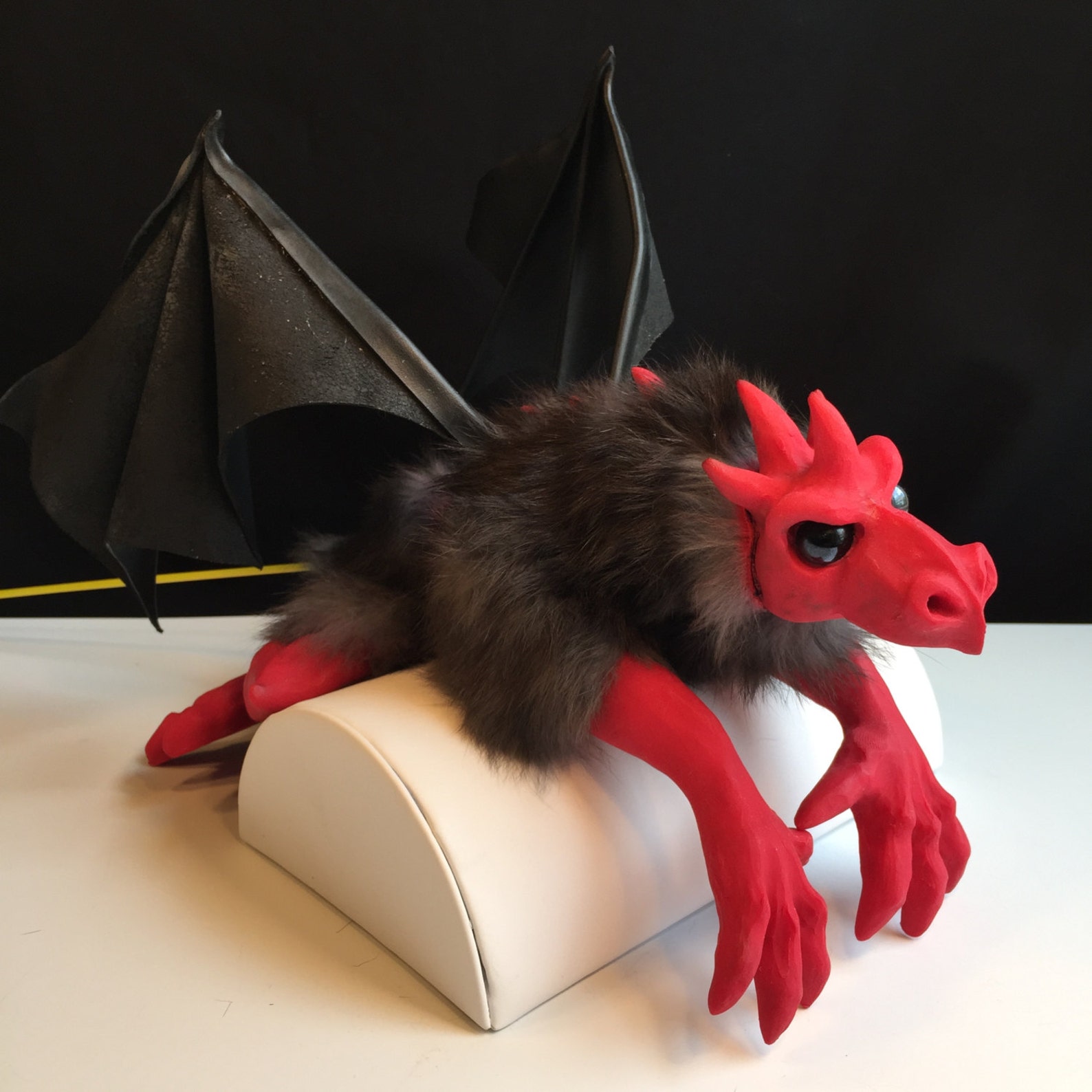 BABY DRAGON Shoulder Puppet Baby Dragon Toy Poseable Baby | Etsy