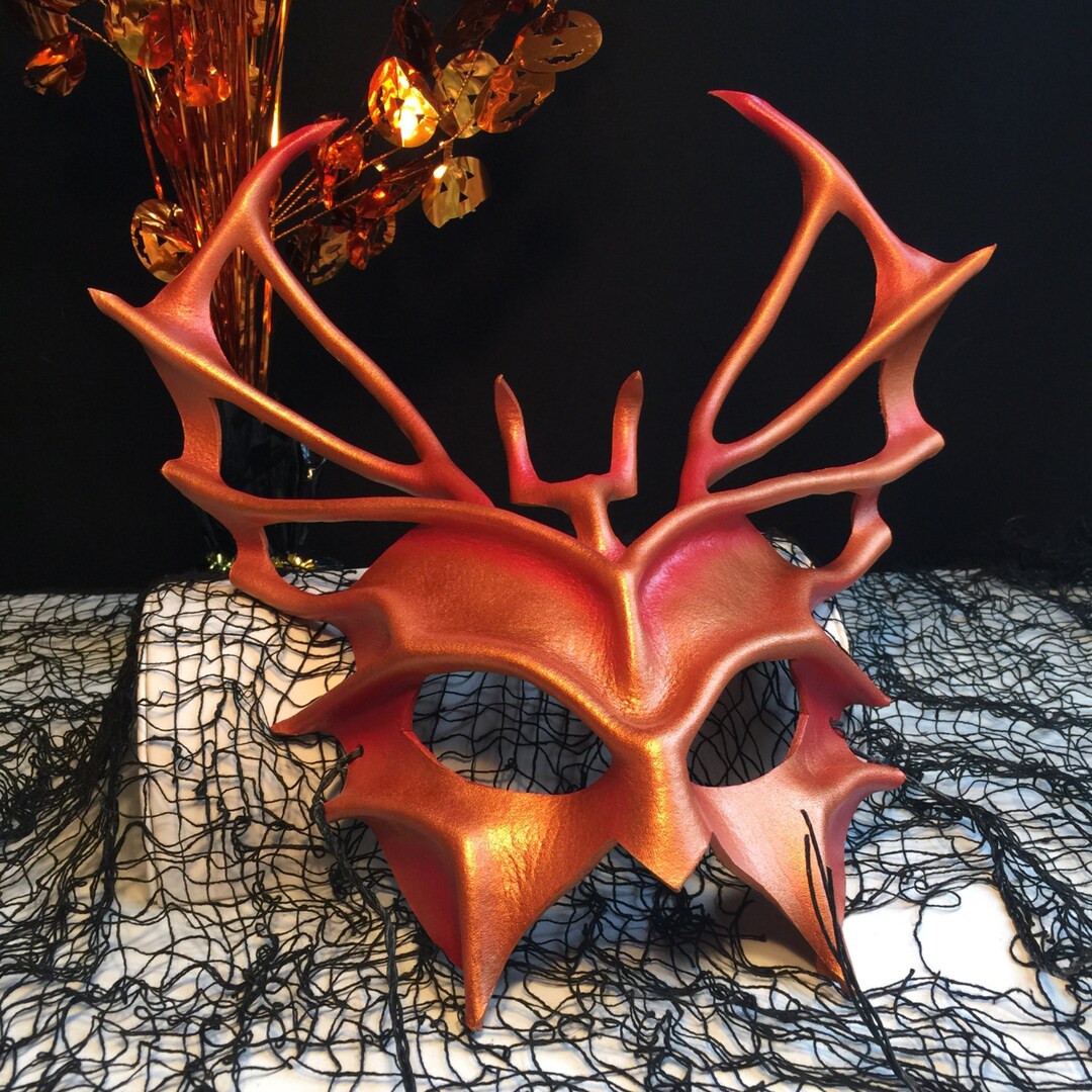 BRONZE TRITON Leather Mask Halloween Mask Greek God Mask Festival Greek ...