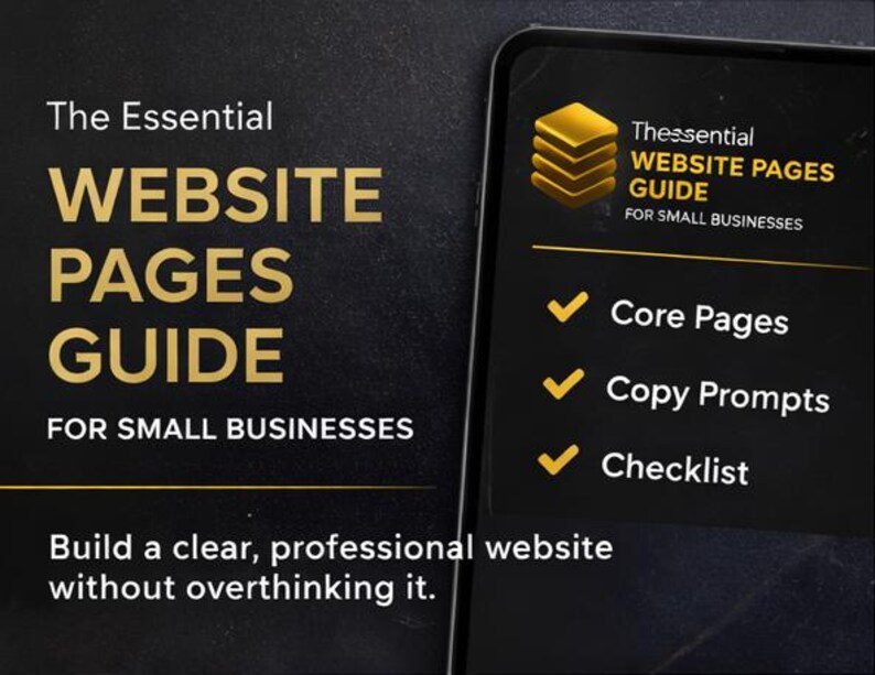 Essential Website Pages Guide for Small Businesses | Website Planning ...