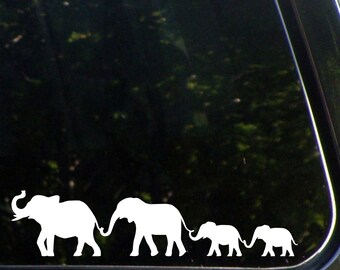 Elephant Car Decal | Etsy