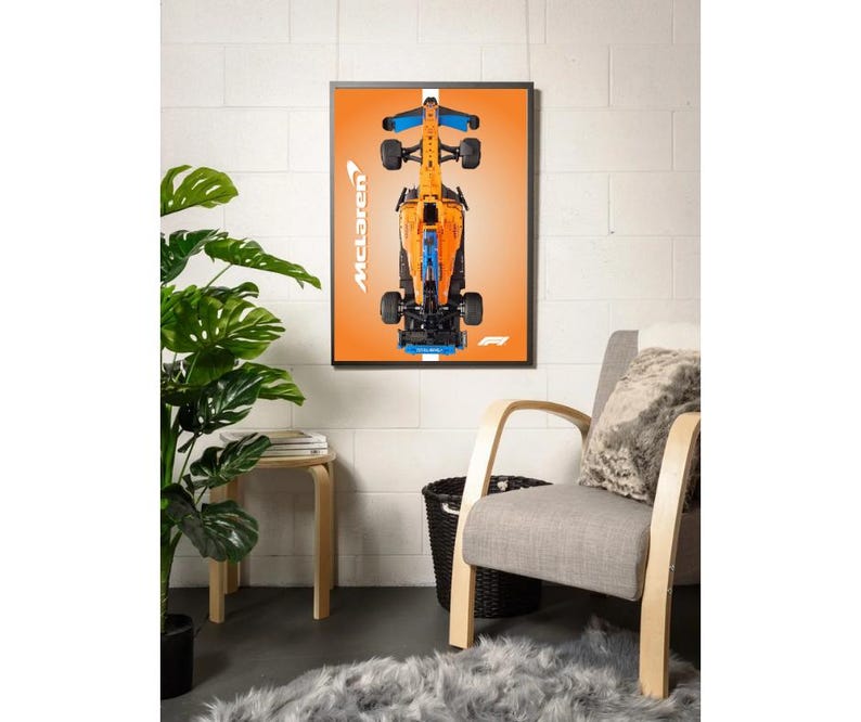 Technic Mclaren F1 Poster: Smoke Edition, 3 Backgrounds (digital ...