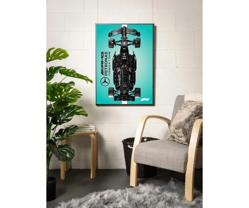 Technic Mercedes-amg W14 F1 Poster: Smoke Edition, 3 Colors (digital ...