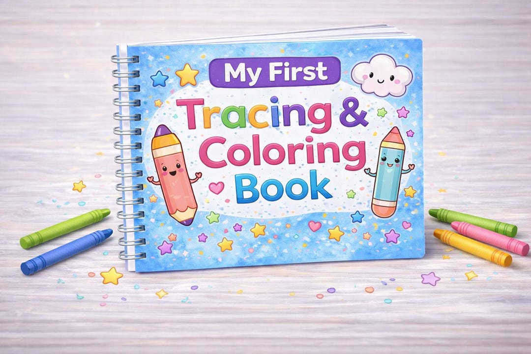 Preschool Tracing and Coloring Book | Alphabet A-Z Workbook (PDF ...