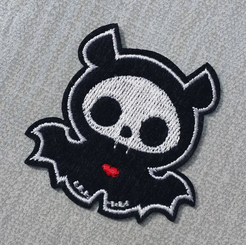 Printed Cloth Cotton Canvas Patch Applique Gothic Emo Punk - Etsy Canada
