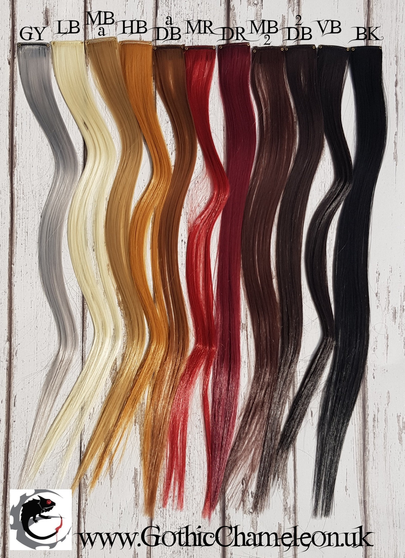 Clip in 18 Inch Natural Colour Hair Extension 11 Colors Heat Resistant ...