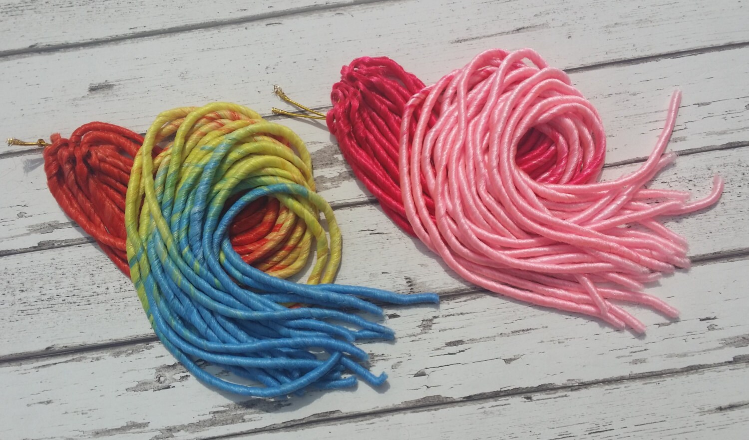 20 Inch Single Ended Transitional Dreads Pack of 20 Various Colours - Etsy