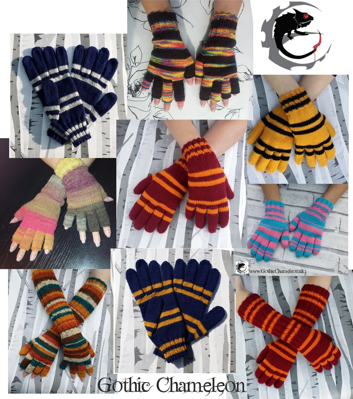Custom Gloves Hand Knitted Made to Order Unisex Adult & Child Sizes - Etsy
