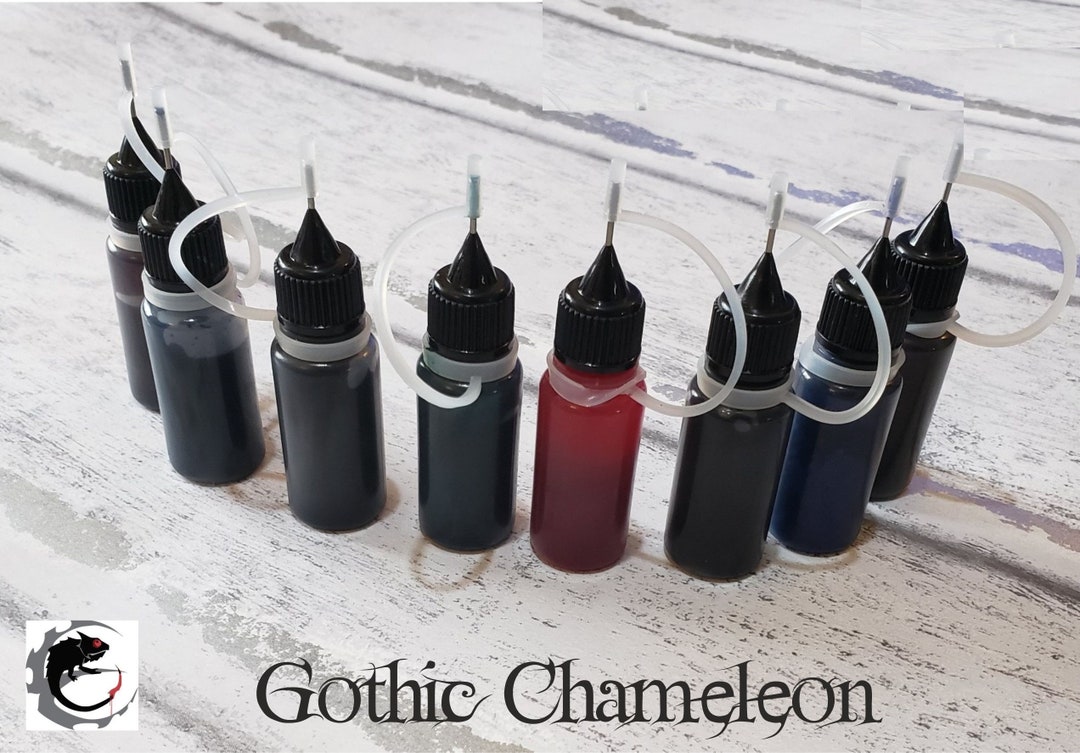 Temporary Tattoo Liquid for Use With Tattoo Stencils Self Adhesive ...