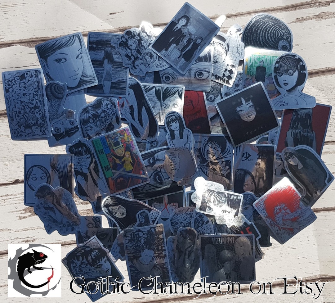 Mix Lucky Dip Stickers Manga Anime Comic Gothic Horror Style - Etsy