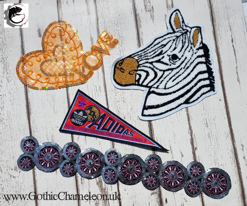 Mix Lucky Dip Embroidered Patches Applique Logos | Etsy