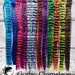 Zebra Tiger Stripe Clip in 18 Inch Hand Made Hair Extension 12 Colours ...
