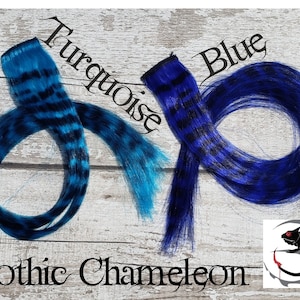 Zebra Tiger Stripe Clip in 18 Inch Hand Made Hair Extension 12 Colours ...