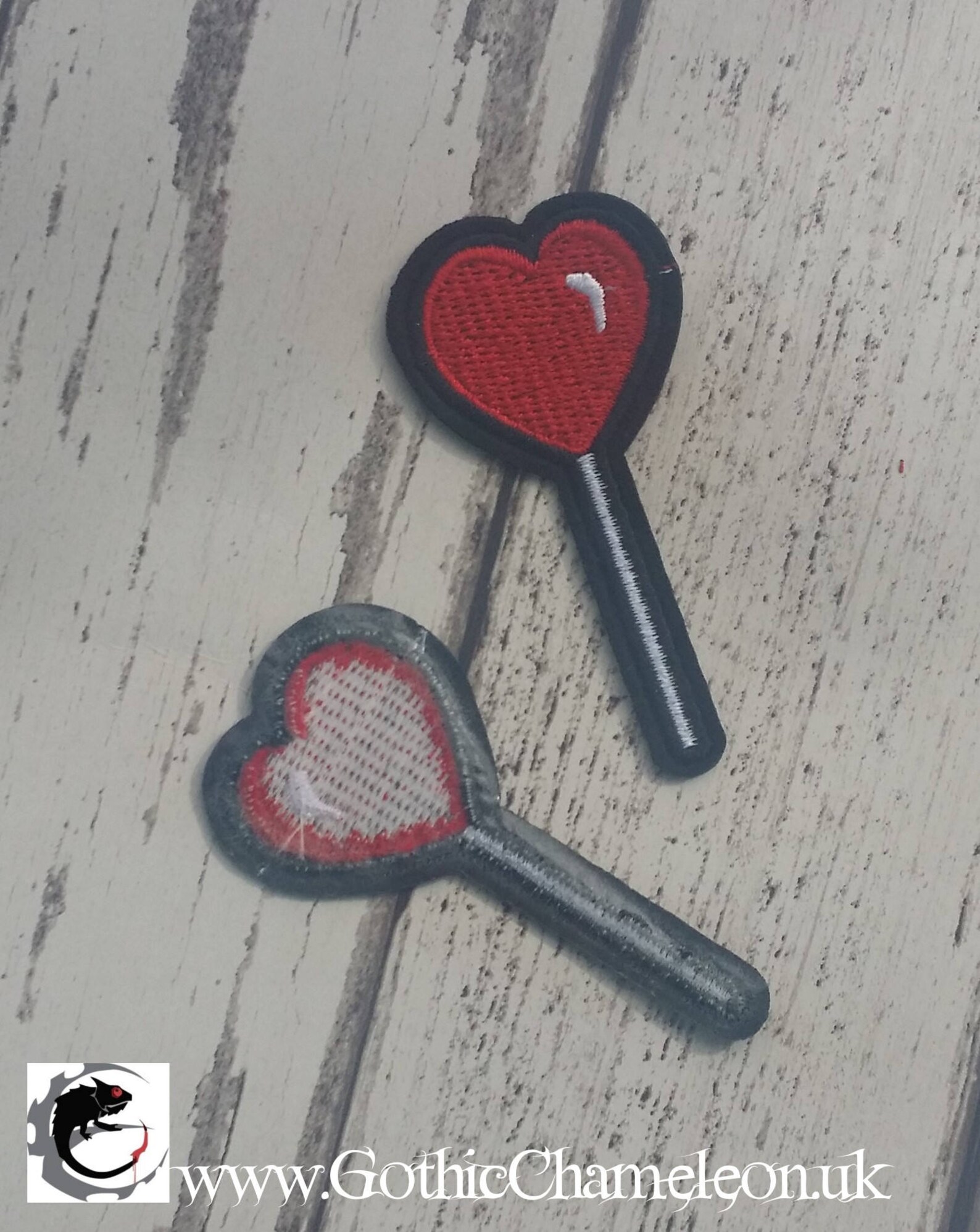 Printed Cloth Cotton Canvas Patch Applique Gothic Emo Punk - Etsy Canada