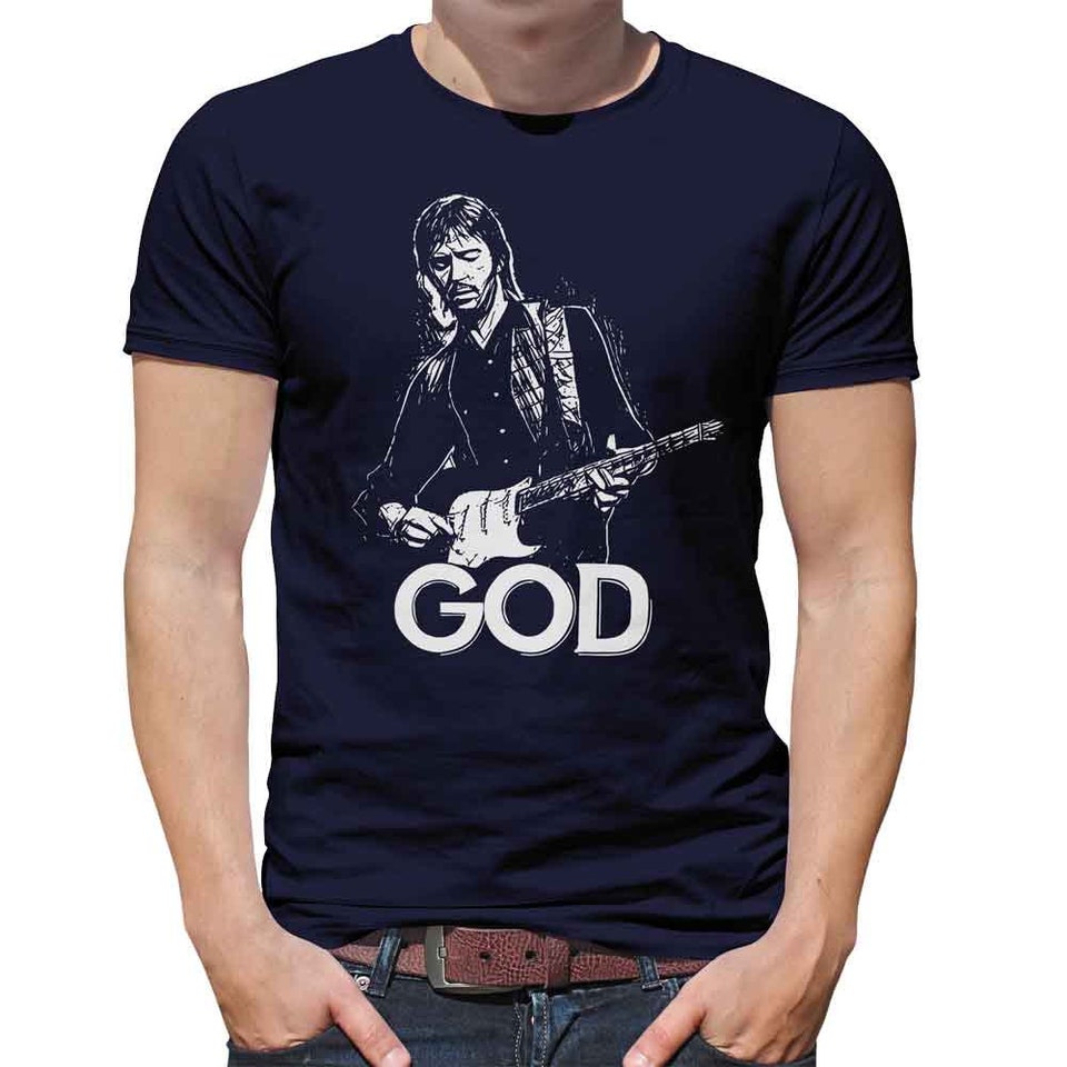 A Tribute to Eric T Shirt - God Sketch for Clapton afficionados sold by ...