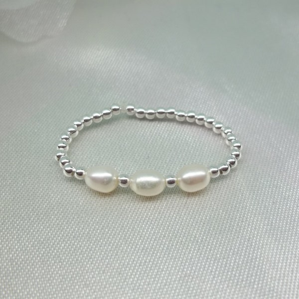 Pearl Ring Jewelry - Etsy
