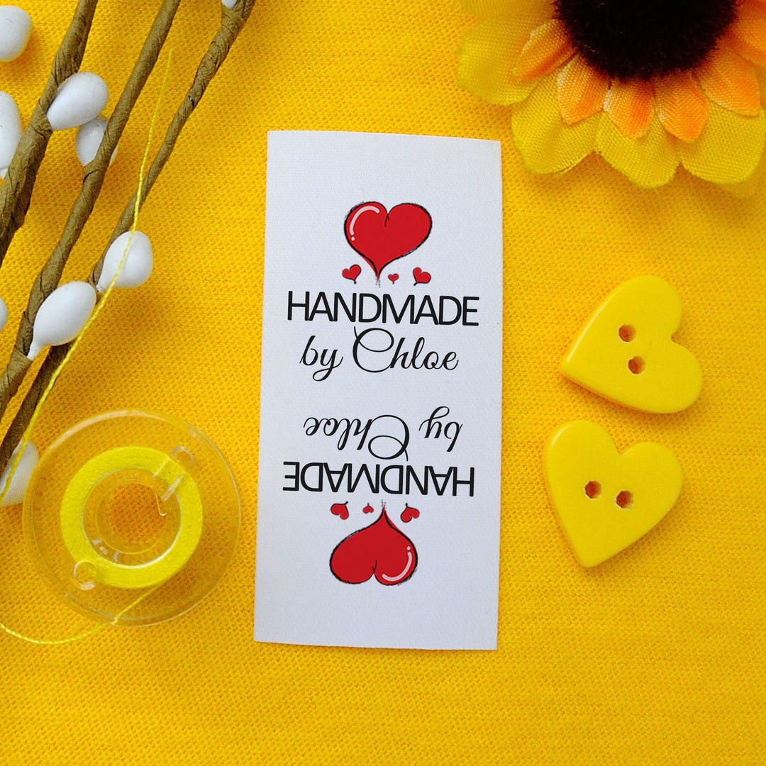Personalized Sewing Labels for Handmade Items: Custom Clothing Tags - Etsy