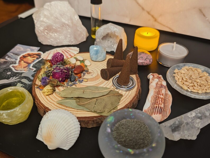 Aphrodite Altar Kit | Pagan Goddess Altar - Etsy