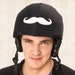Mustache Movember Man Ski Helmet Cover Snowboard Helmet - Etsy