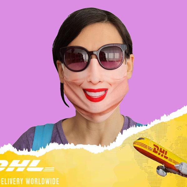 Realistic Female Mask - Etsy