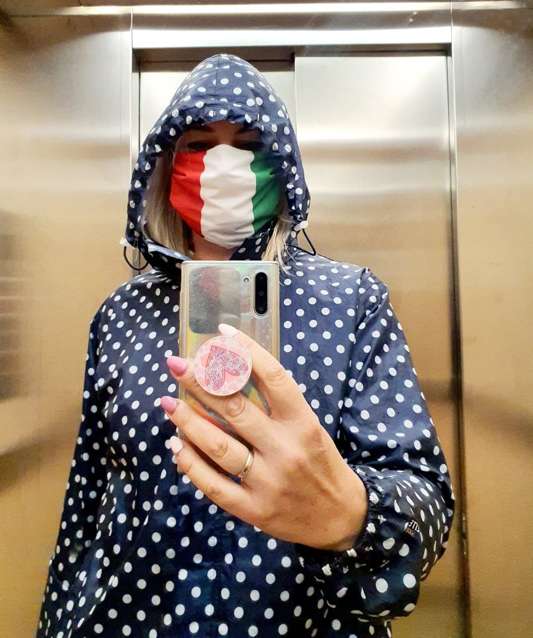 Face Mask With Italian Flag, Italian Face Mask, Washable & Reusable ...