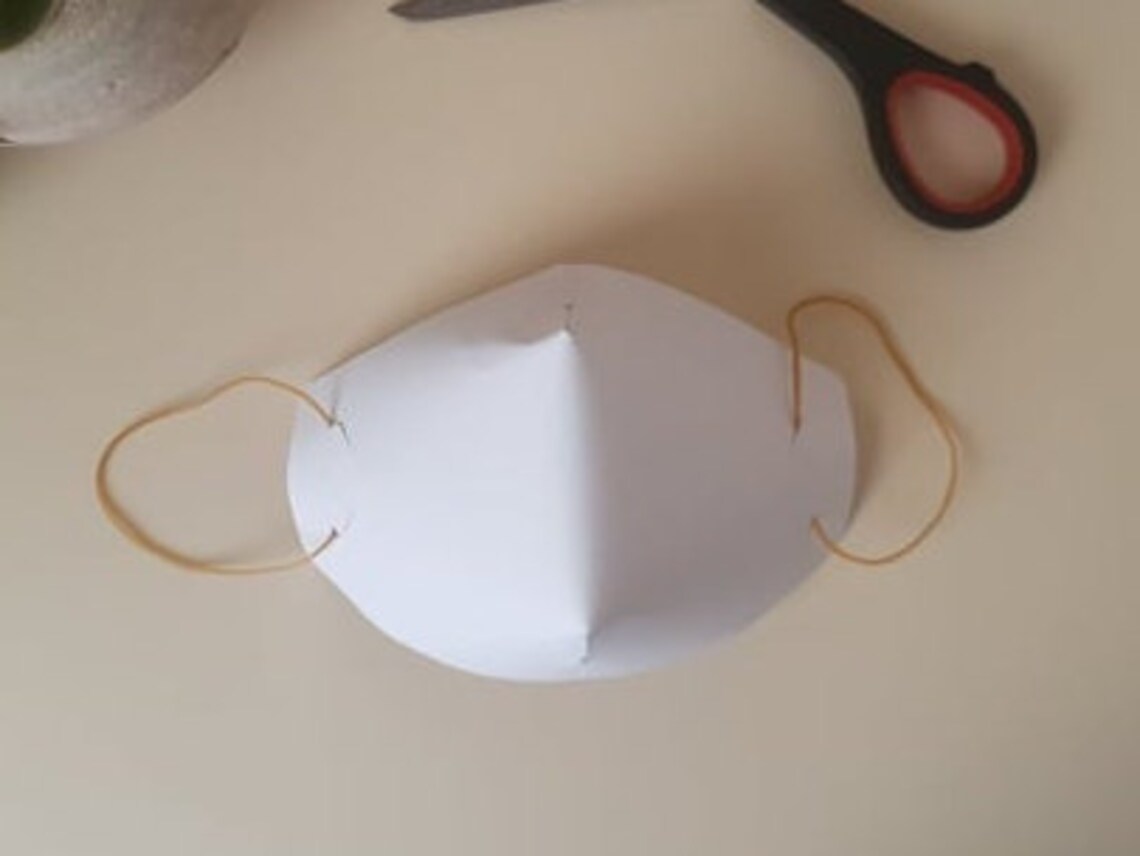 Disposable self care face mask pattern printable face mask | Etsy