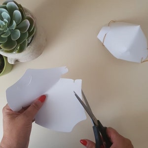 Disposable Self Care Face Mask Pattern, Printable Face Mask, Foldable ...