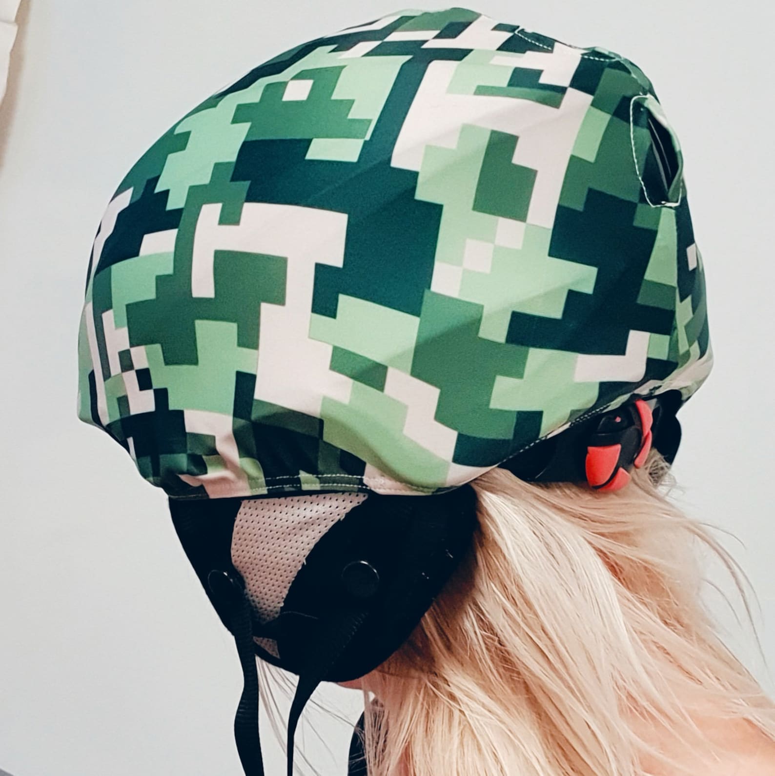 Creeper Minecraft Ski and Cycling Helmet Cover, Gift for Girls, Gift ...