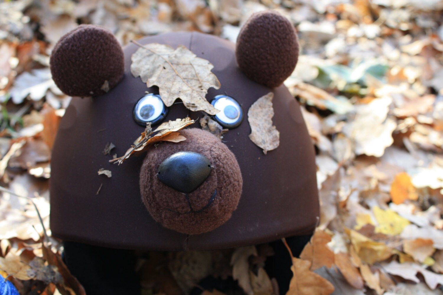 Teddy Bear Ski Helmet Cover, Snowboard Gift, Couvre Casque Ski, Bike ...