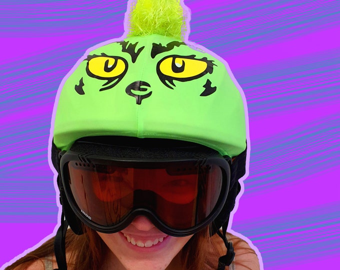 Smiley Emoji Evercover Ski Helmet Cover Snowboard Helmet - Etsy