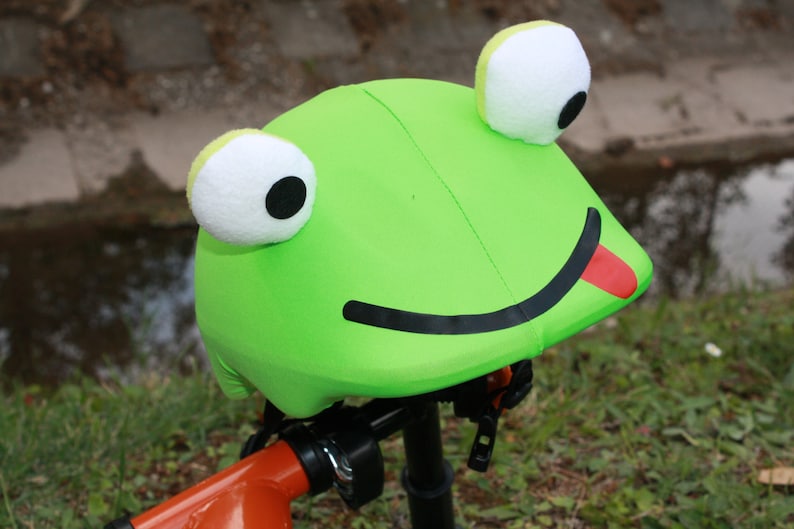 Frog Helmet Cover, Snowboard Helmet Cover, Bike and Cycling Helmet ...