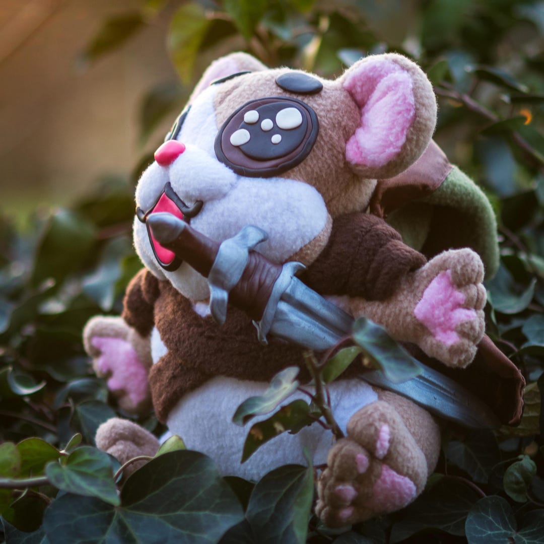 Boo Plush: Baldur's Gate Miniature Giant Space Hamster, Handmade ...