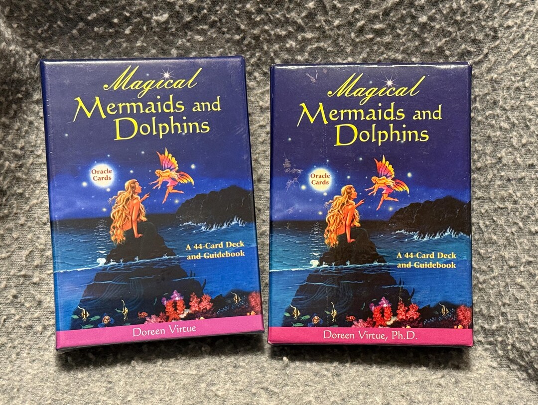 Magical Mermaids and Dolphin Oracle Cards – 2003 Collectors Edition OOP ...