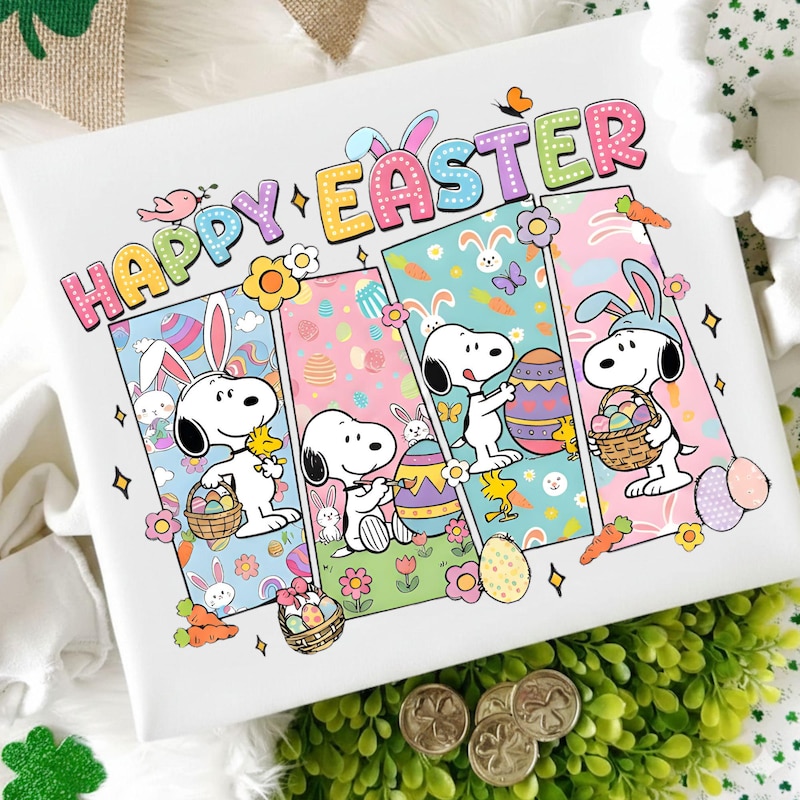 Snoopy Easter Decor - Etsy