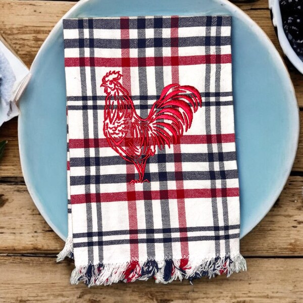 Rooster Table Cloth - Etsy