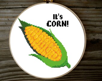 Corn Cross Stitch Pattern - Etsy