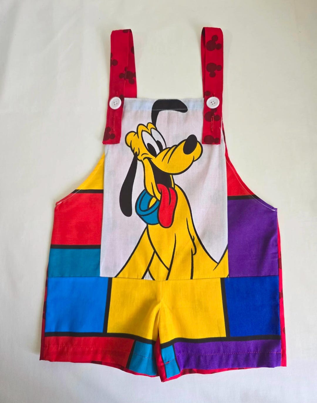 Handmade Kids Overalls | Colorful Character Design, Size 3T - Etsy Canada
