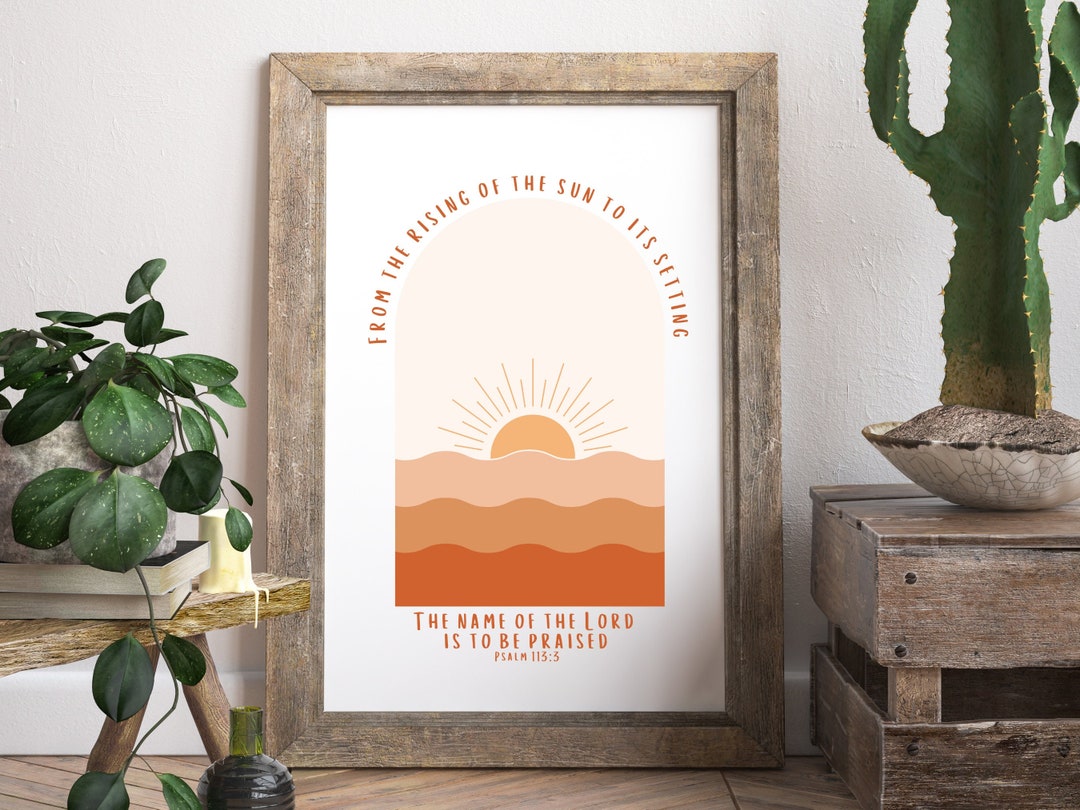 Bible Verse Sign | Scripture Wall Art | Christian Wall Art | Bible ...