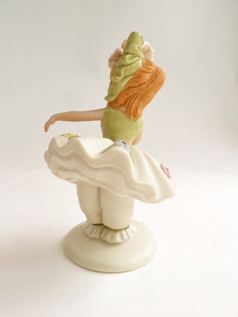 Fairy Pixie Irish Ginger Lefton Bloomer Girl Figurine Handpainted ...