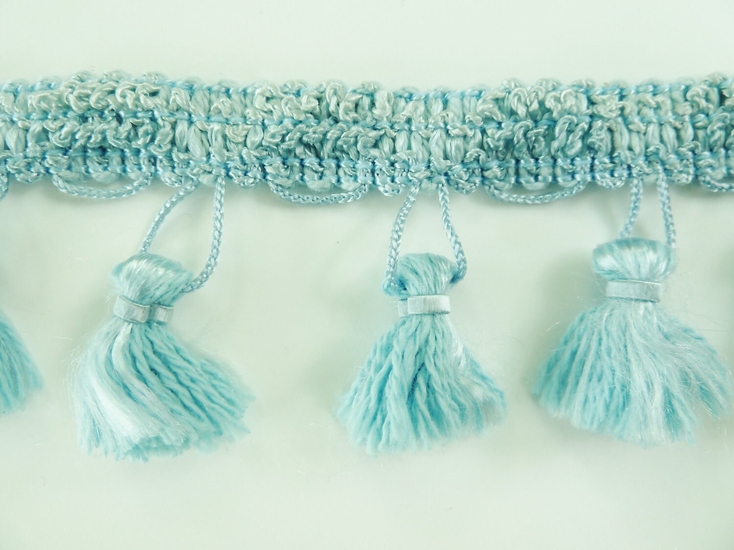 Baby Blue Drapery Braid Tassel Trim - Etsy