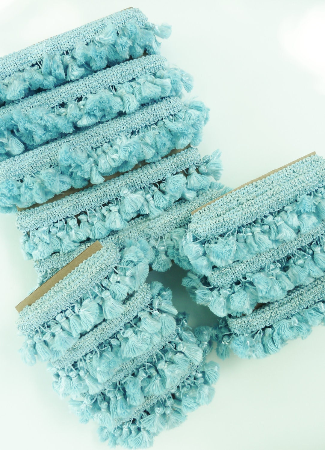 Baby Blue Drapery Braid Tassel Trim - Etsy