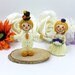 Unique cake topper scarecrow wedding cake topper fall cake | Etsy